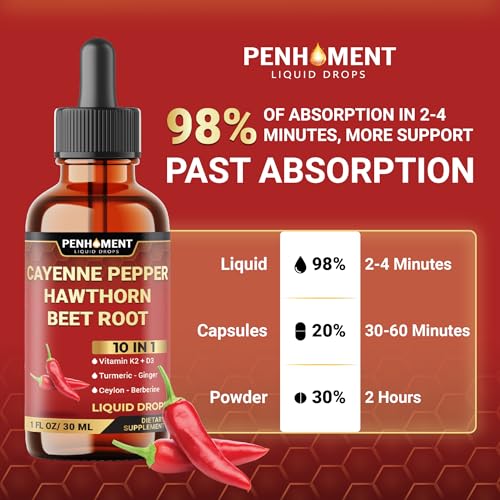 Cayenne pepper drops for immune health