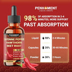 Cayenne pepper drops for immune health