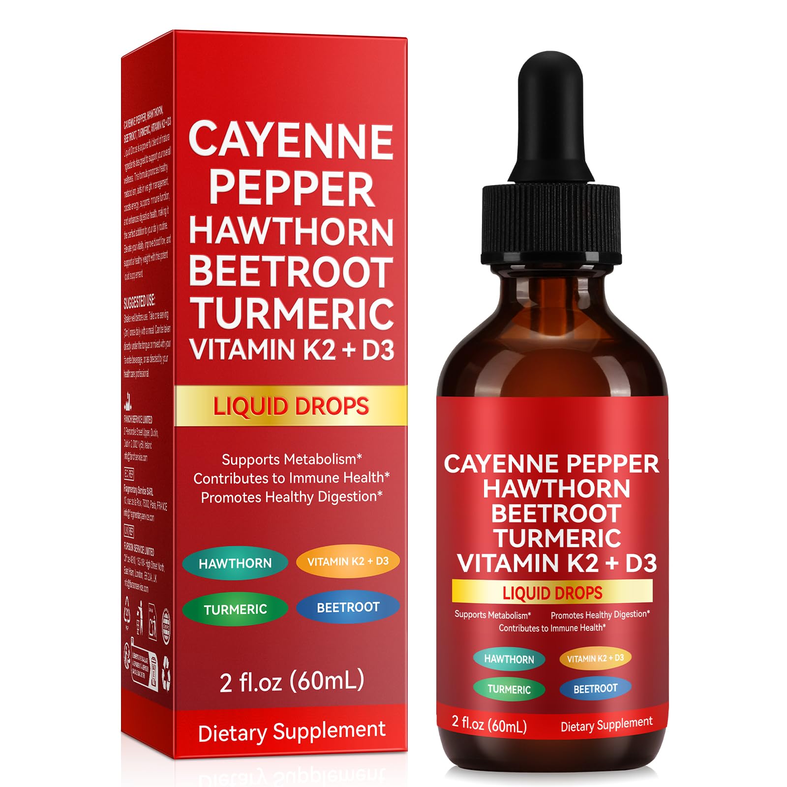 Cayenne pepper drops for spice lovers
