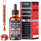 Cayenne pepper drops for wellness