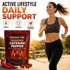 Cayenne pepper extract for energy boost