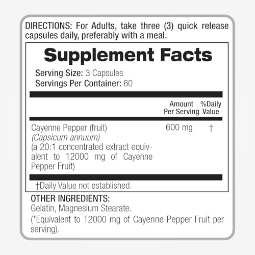 cayenne pepper extract for heart health