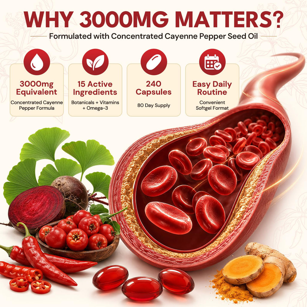 Cayenne pepper for immune health
