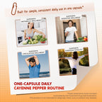 Cayenne pepper for metabolism support