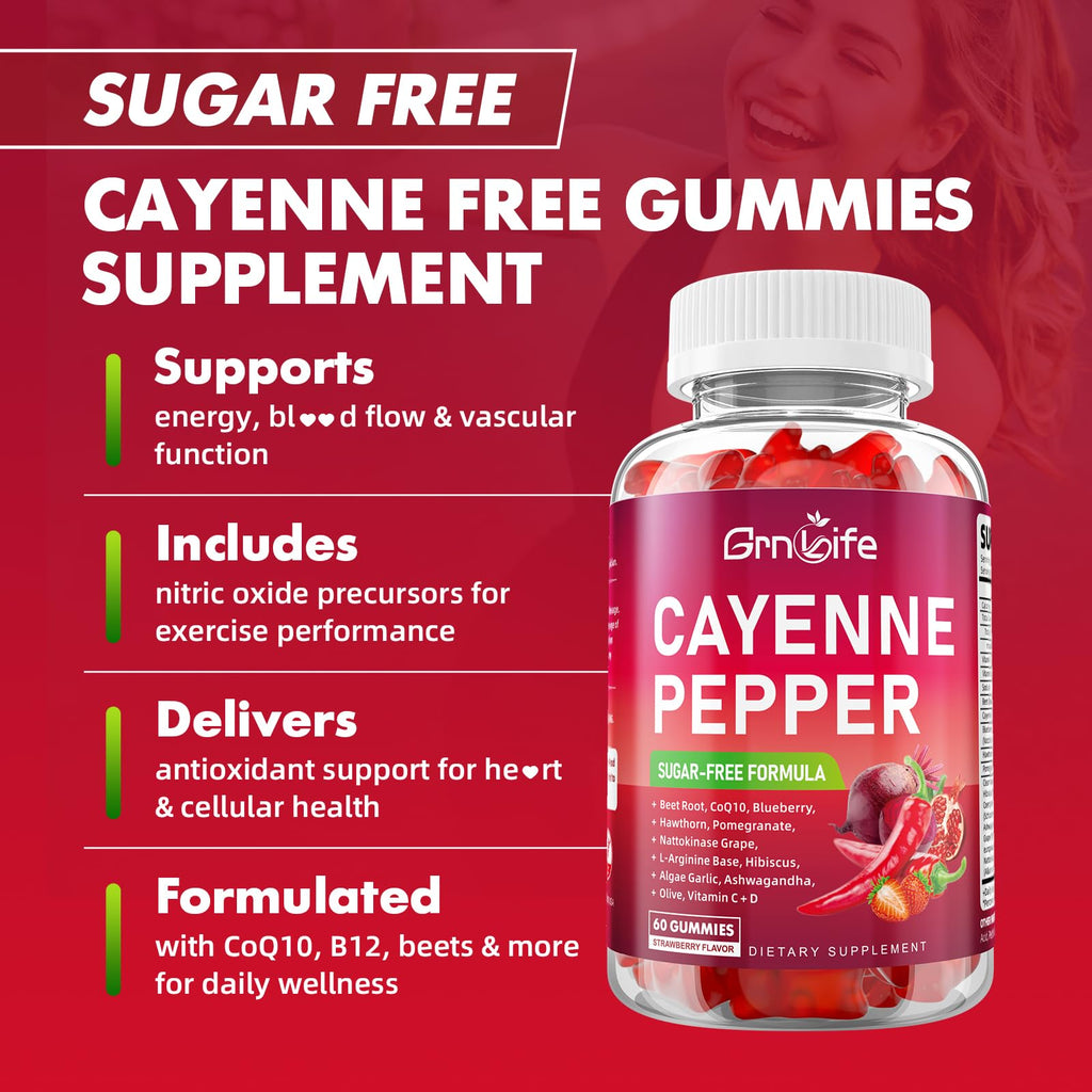 Cayenne Pepper Gummies for digestion