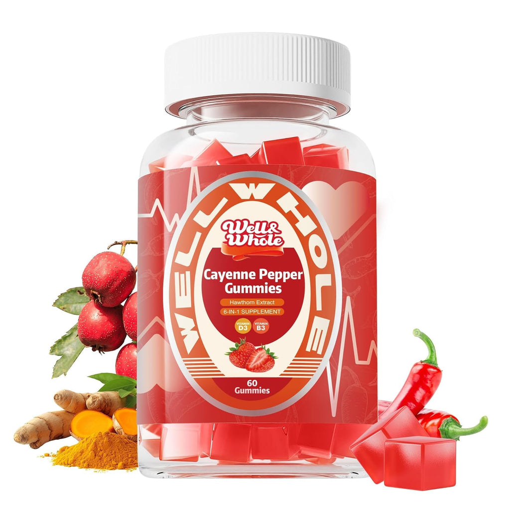 Cayenne pepper gummies for energy