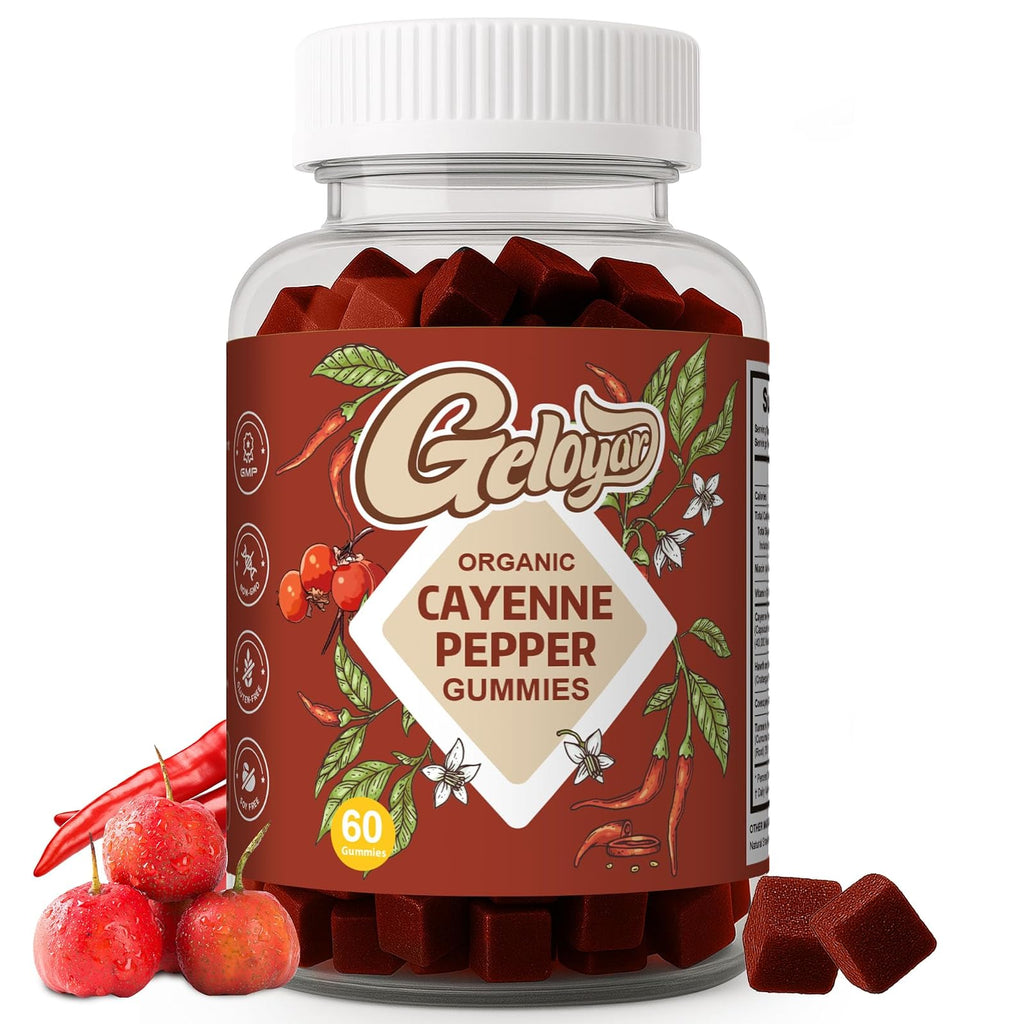 Cayenne pepper gummies for energy