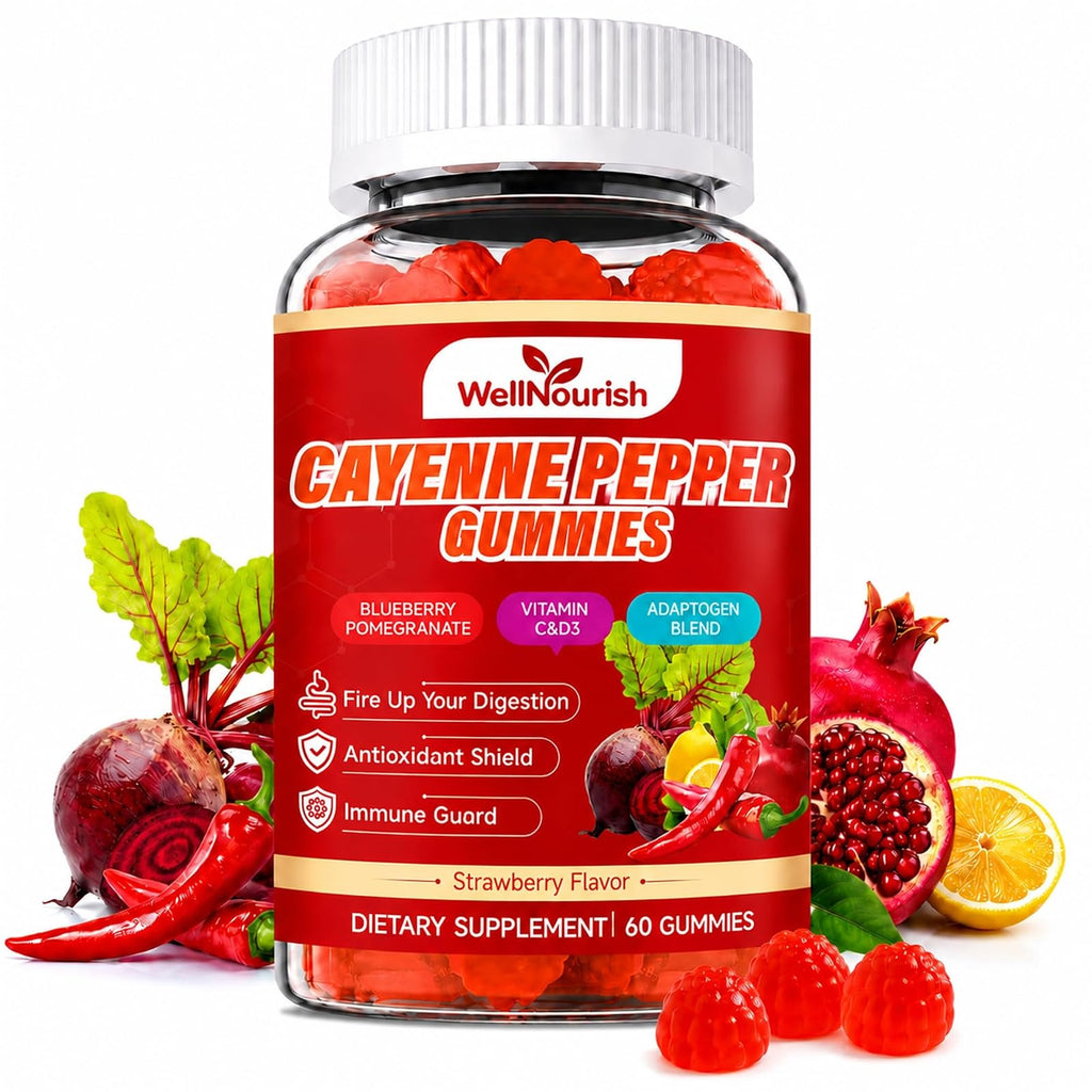 Cayenne pepper gummies for immunity