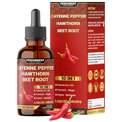 Cayenne pepper liquid drops benefits