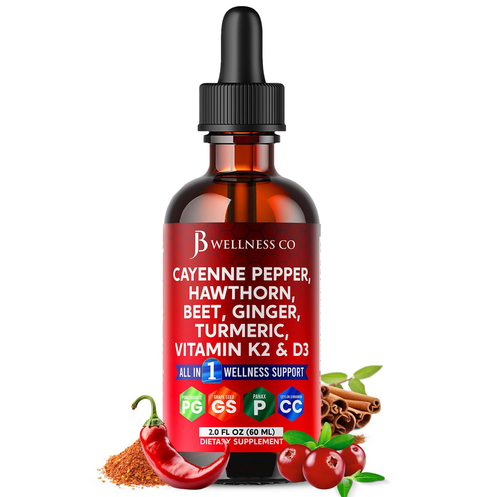 Cayenne pepper liquid drops benefits