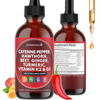 Cayenne pepper liquid drops benefits