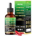 Cayenne pepper liquid drops benefits