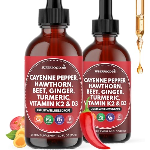Cayenne pepper liquid drops benefits