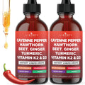 Cayenne pepper liquid drops for digestion