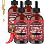 Cayenne pepper liquid drops for wellness