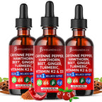 Cayenne pepper liquid drops for wellness