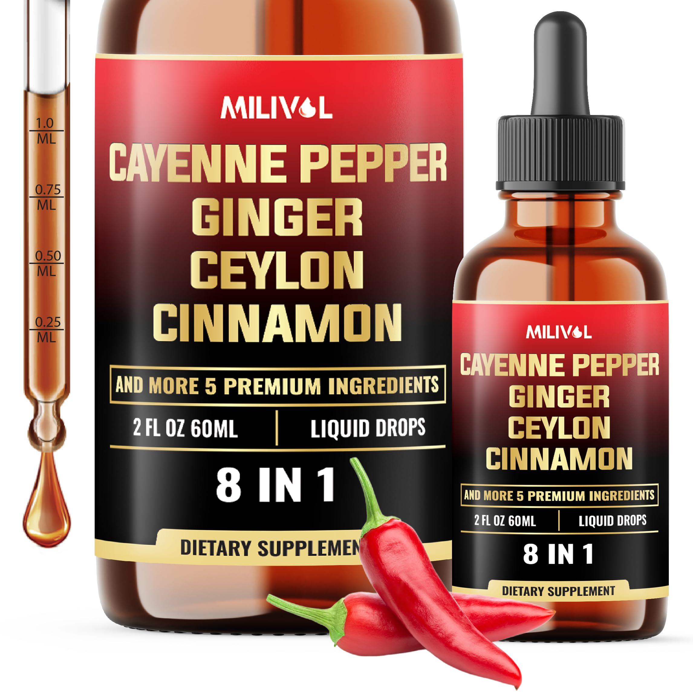 cayenne pepper liquid drops