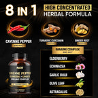 Cayenne pepper pills for digestive health