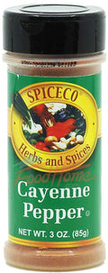 Cayenne pepper shaker for cooking