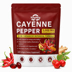 Cayenne pepper softgels for digestion