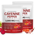 Cayenne pepper softgels for metabolism