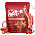 Cayenne pepper softgels for wellness