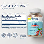 Cayenne pepper supplement for metabolism boost