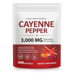 Cayenne pepper supplement for metabolism