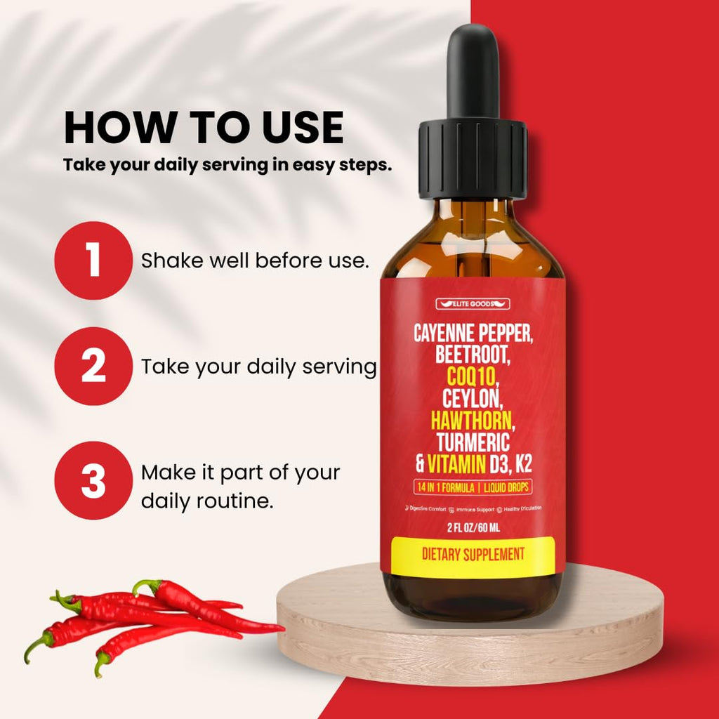 cayenne pepper tincture for energy