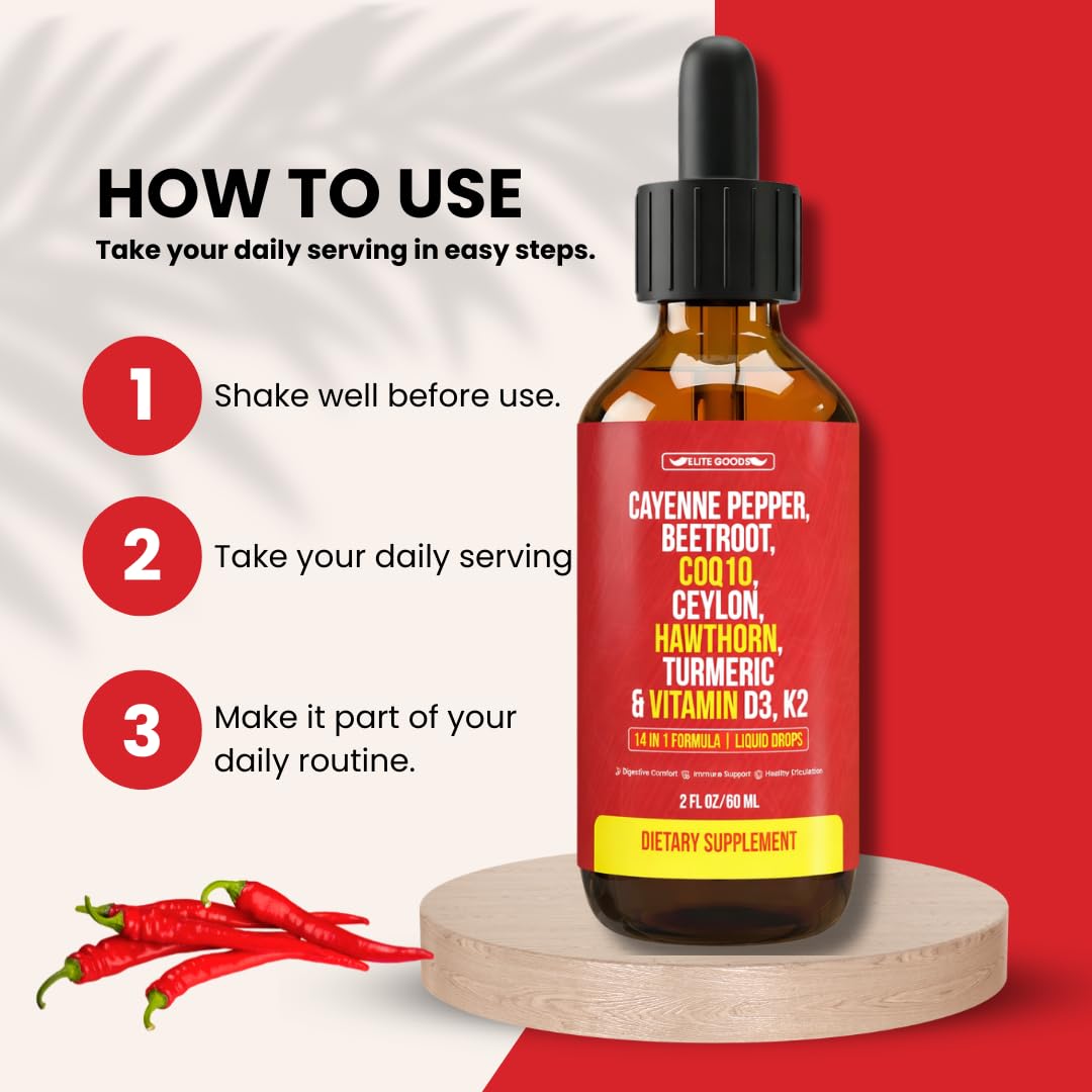 cayenne pepper tincture for energy
