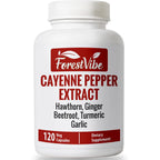 Cayenne pepper vegan capsules for energy