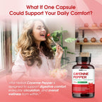 Cayenne pepper with cinnamon capsules