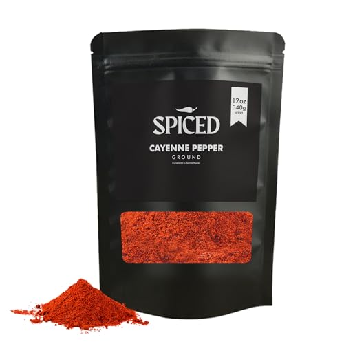 cayenne powder in resealable bag