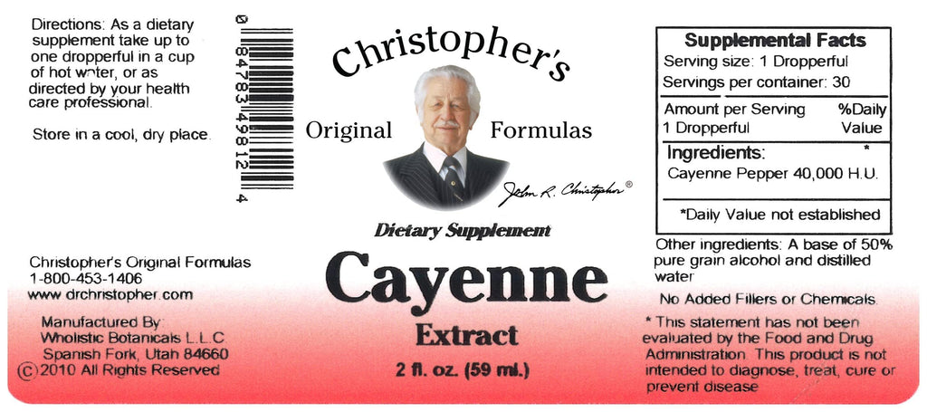 cayenne supplement for active lifestyle