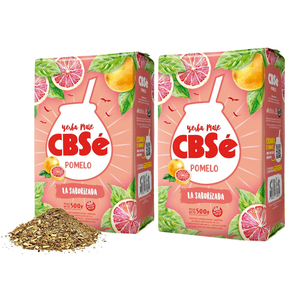 CBSe Pomelo Yerba Mate herbal tea