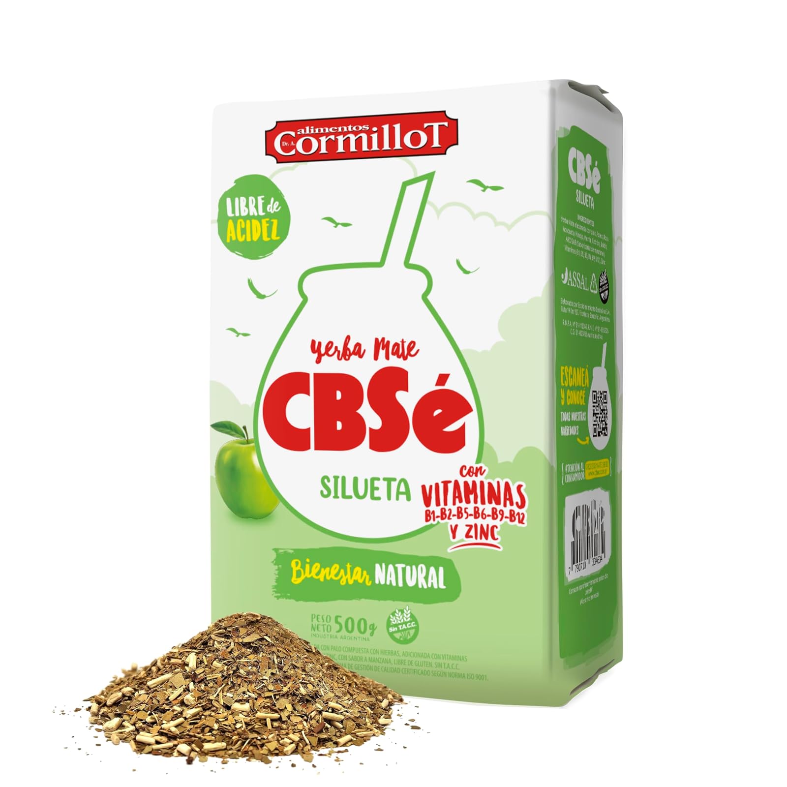 CBSe Silueta yerba mate loose leaf