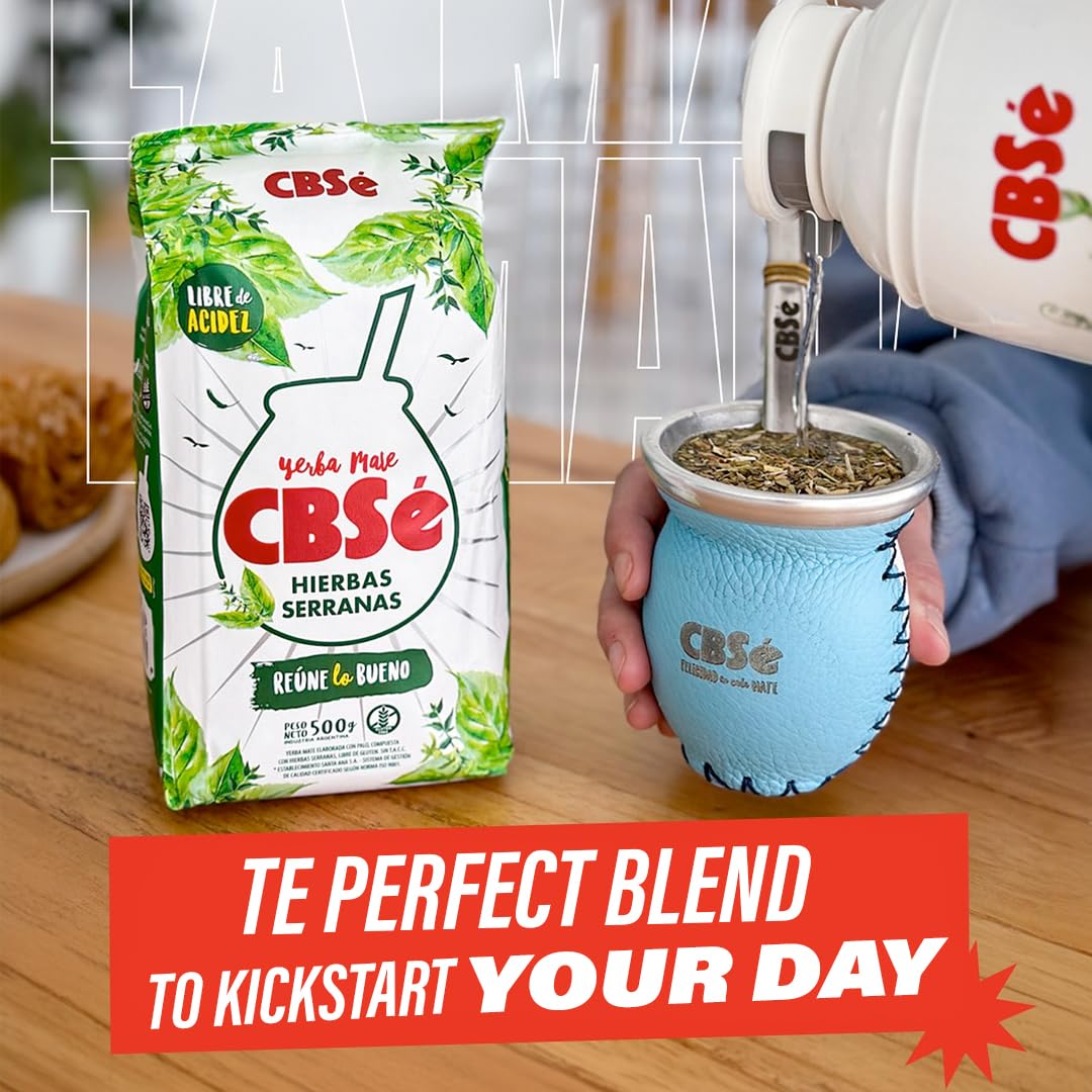 CBSe yerba mate for relaxation