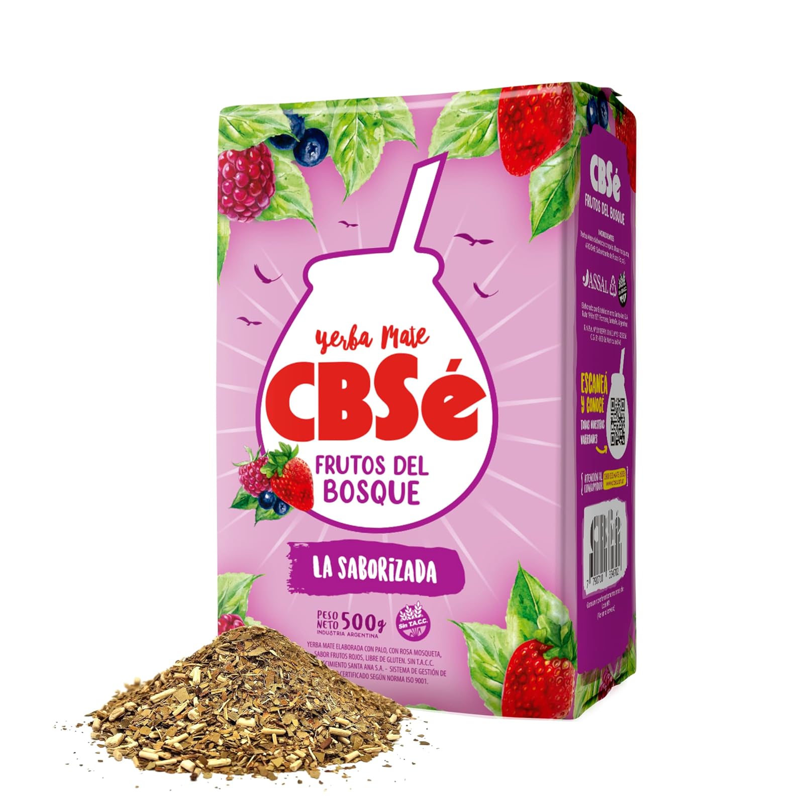 CBSé yerba mate forest fruits tea
