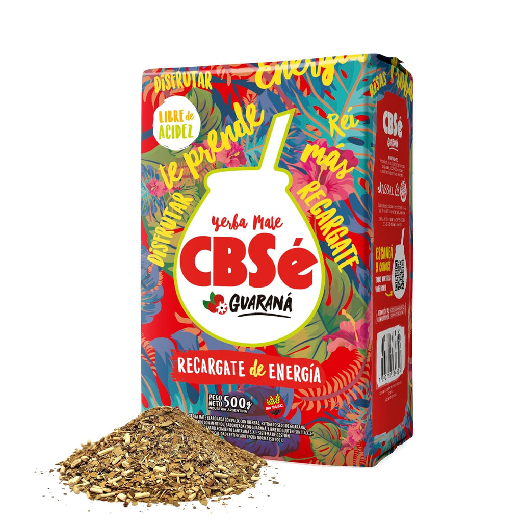 CBSé yerba mate guaraná loose leaf tea