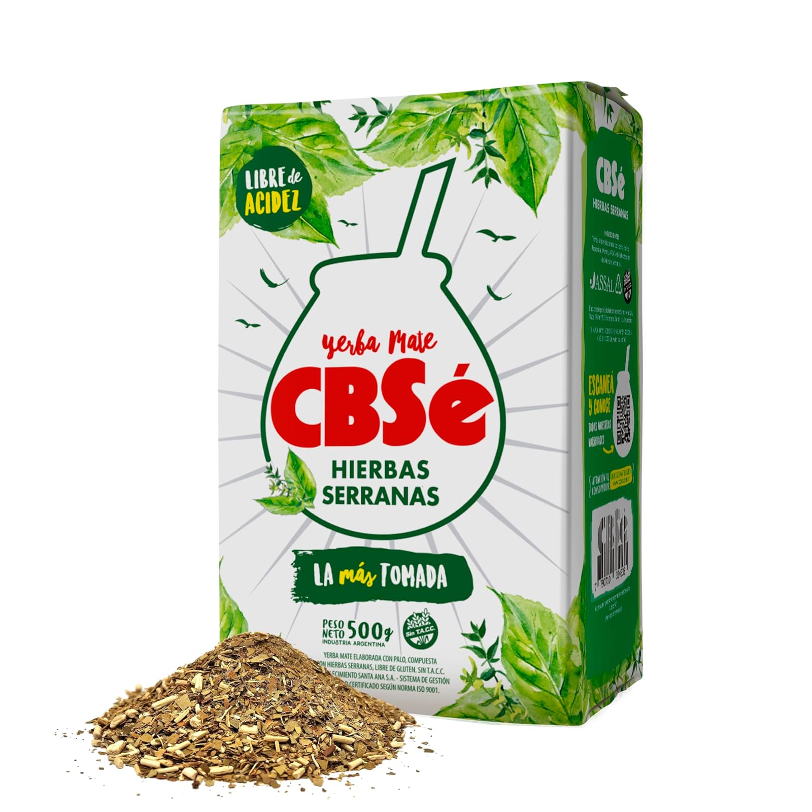 CBSé yerba mate loose leaf tea