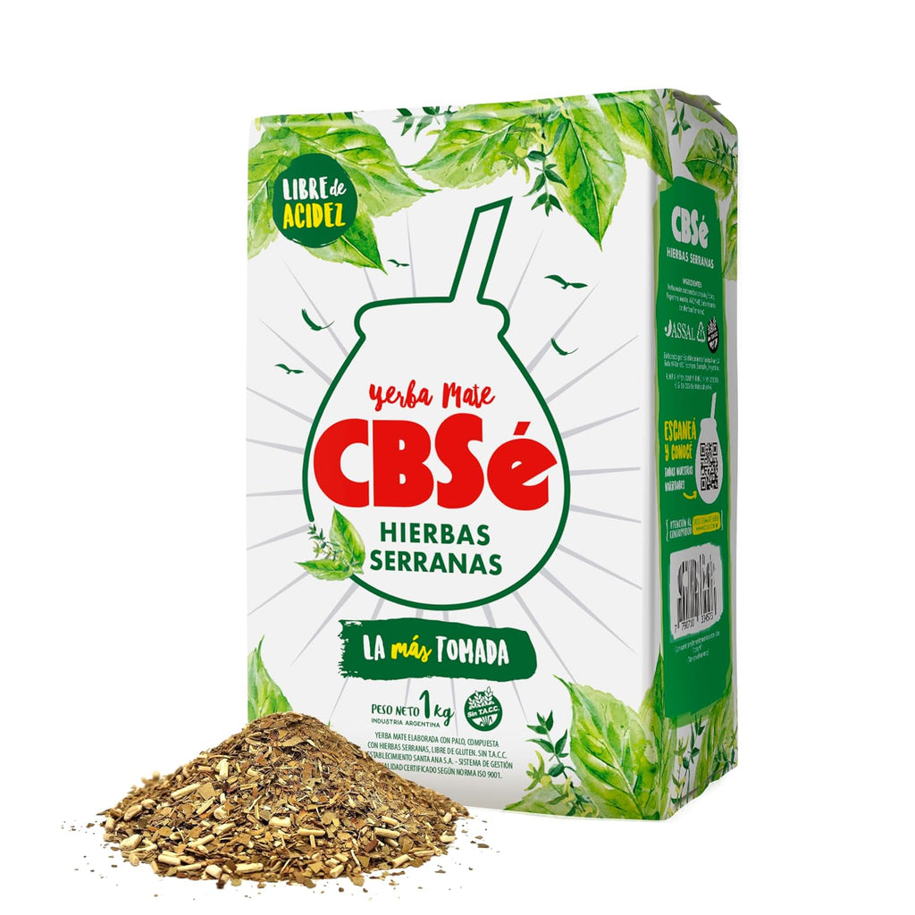 CBSe yerba mate loose leaf tea
