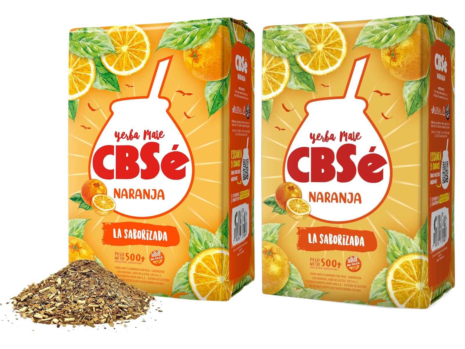 CBSé yerba mate orange flavor tea