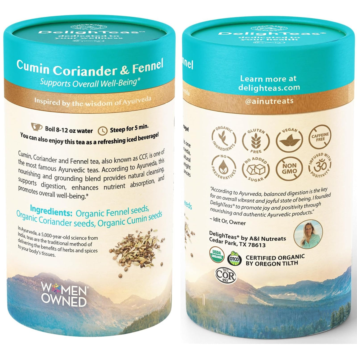 CCF tea for digestive health