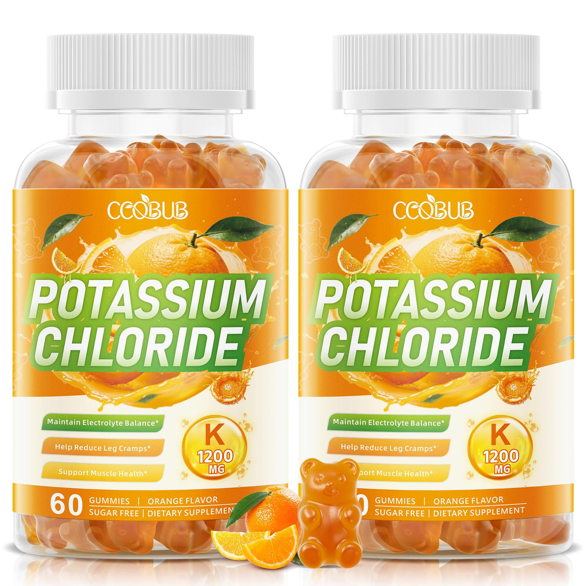 CCOBUB potassium gummies for muscle health