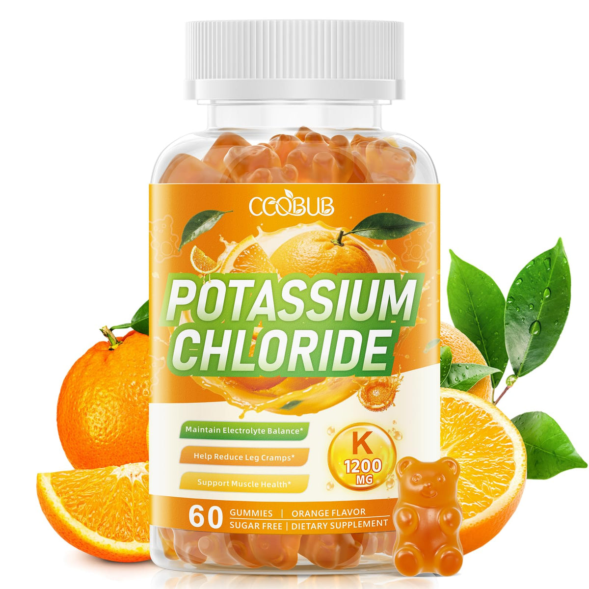 CCOBUB potassium gummies for muscle health