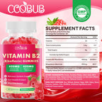 CCOBUB vitamin B2 gummy supplements