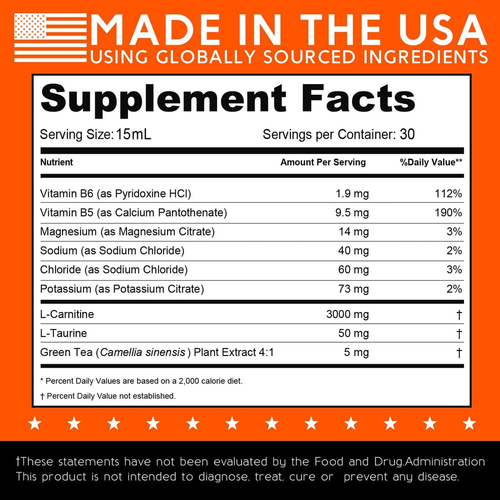CDE Liquid L-Carnitine easy to use