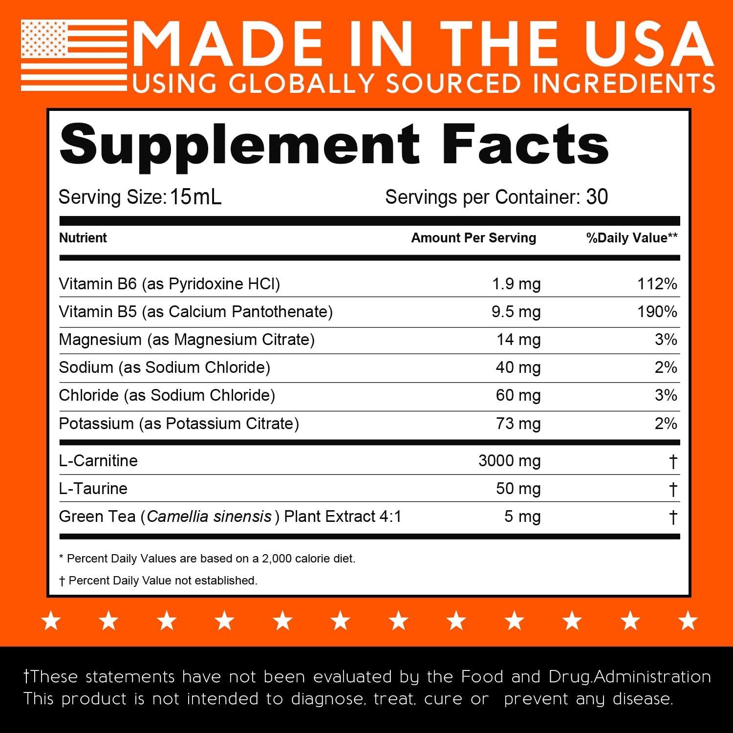 CDE Liquid L-Carnitine easy to use