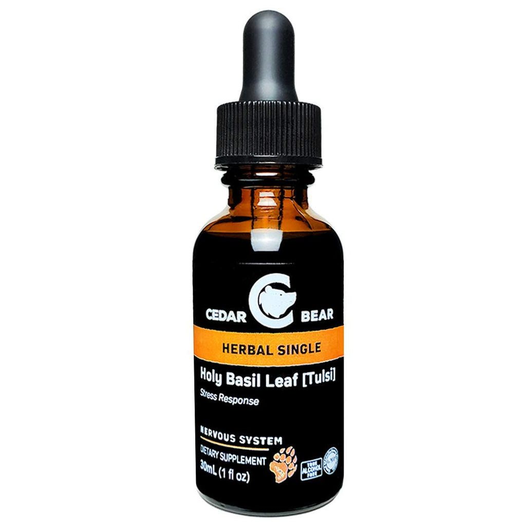 Cedar Bear holy basil supplement