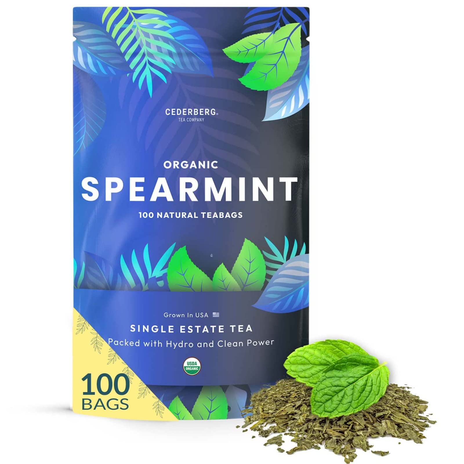 Cederberg organic spearmint herbal tea bags